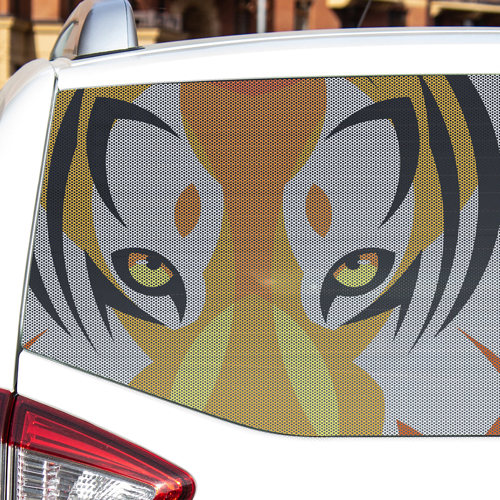 Perforated Vehicle Decals-AmTab | Modern Popular Fun