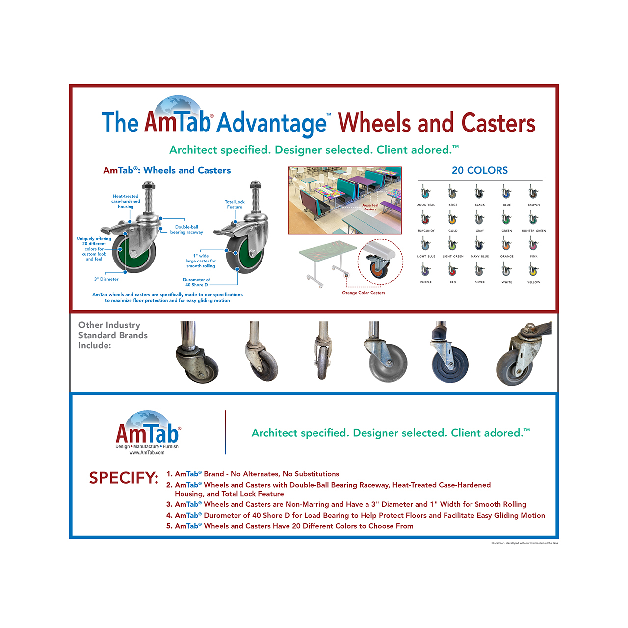 Mobile Folding Booth Table-AmTab | Modern Popular Fun